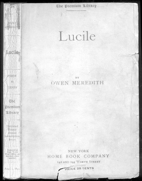 The LUCILE Project - Home Book Company editions of LUCILE