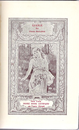 The LUCILE Project - Home Book Company editions of LUCILE