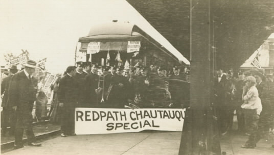 Redpath Chautauqua Collection - Photographs - Railroad Trains - Special ...